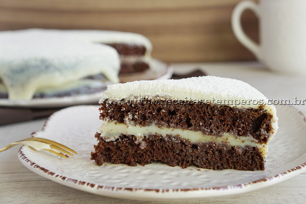 Receita de Bolo de Chocolate e Leite Ninho - Receitas e Temperos Receita de Bolo de Chocolate e Leite Ninho - Receitas e Temperos